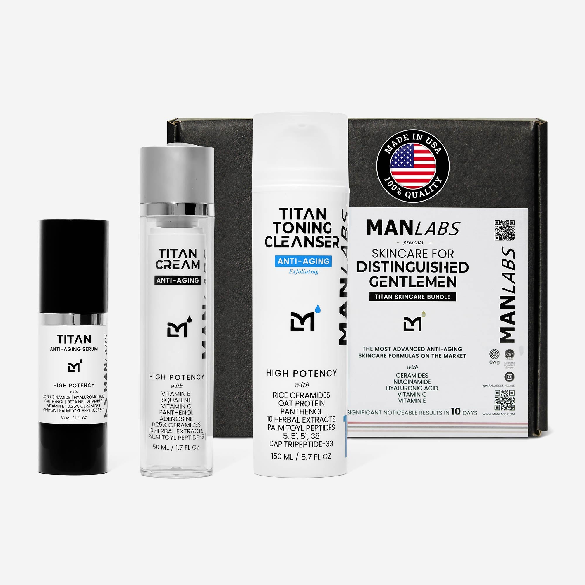 Titan Anti-Aging Skincare Kit – Man Labs