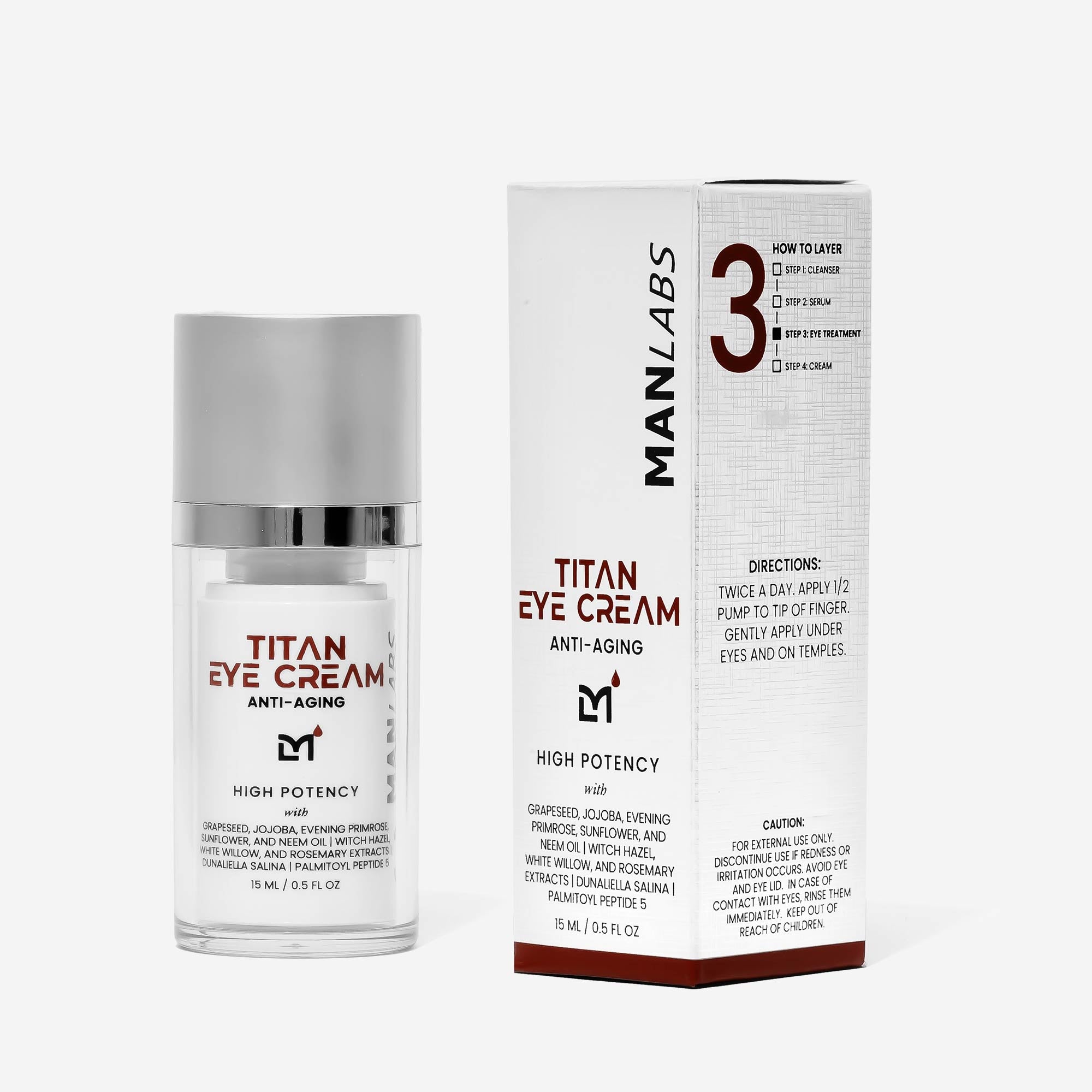 Titan Anti-aging Eye Cream – Man Labs
