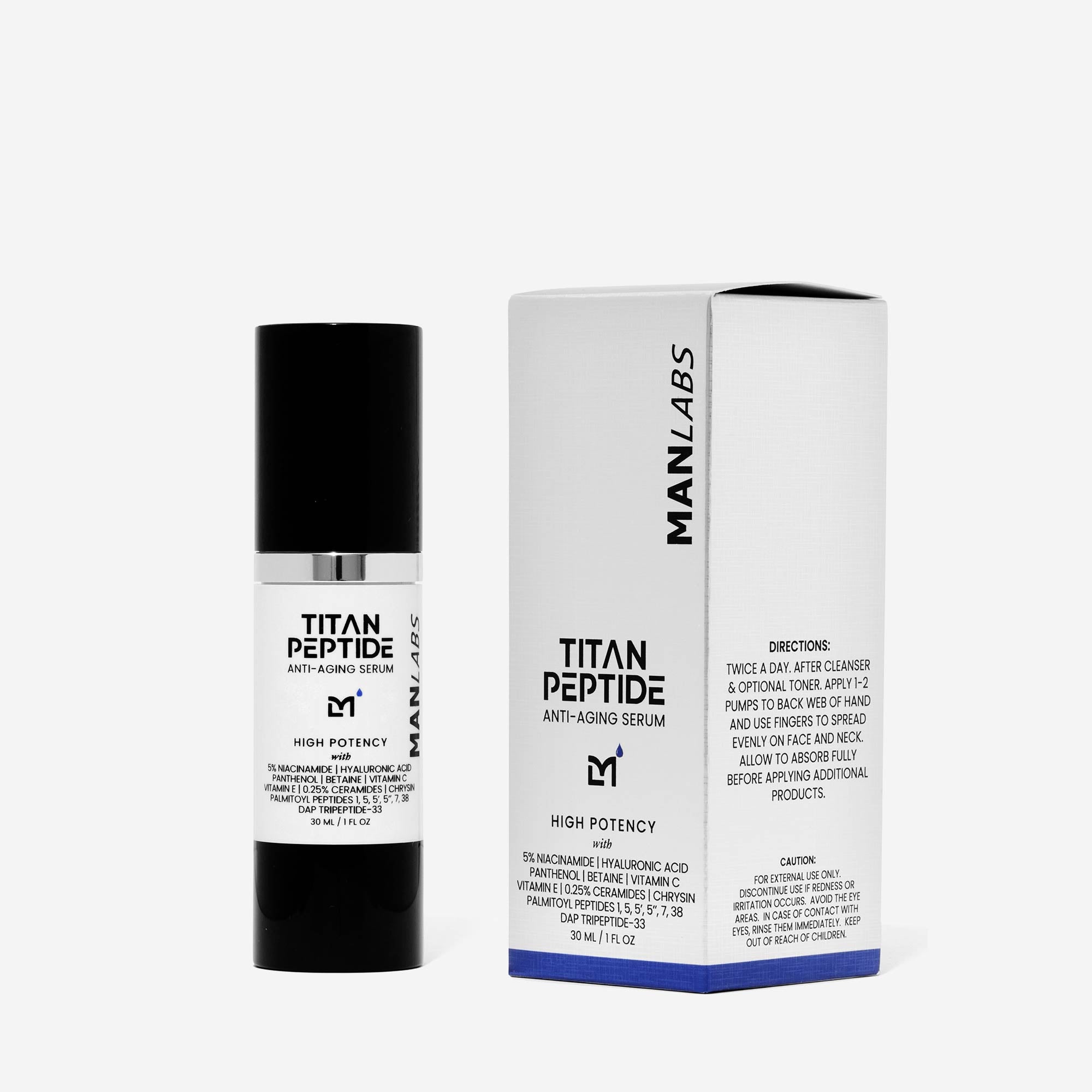 Titan Peptide Anti-Aging Face Serum – Man Labs